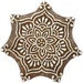 Hand Carved Floral Design Wooden Block Textile Printing - Etsy