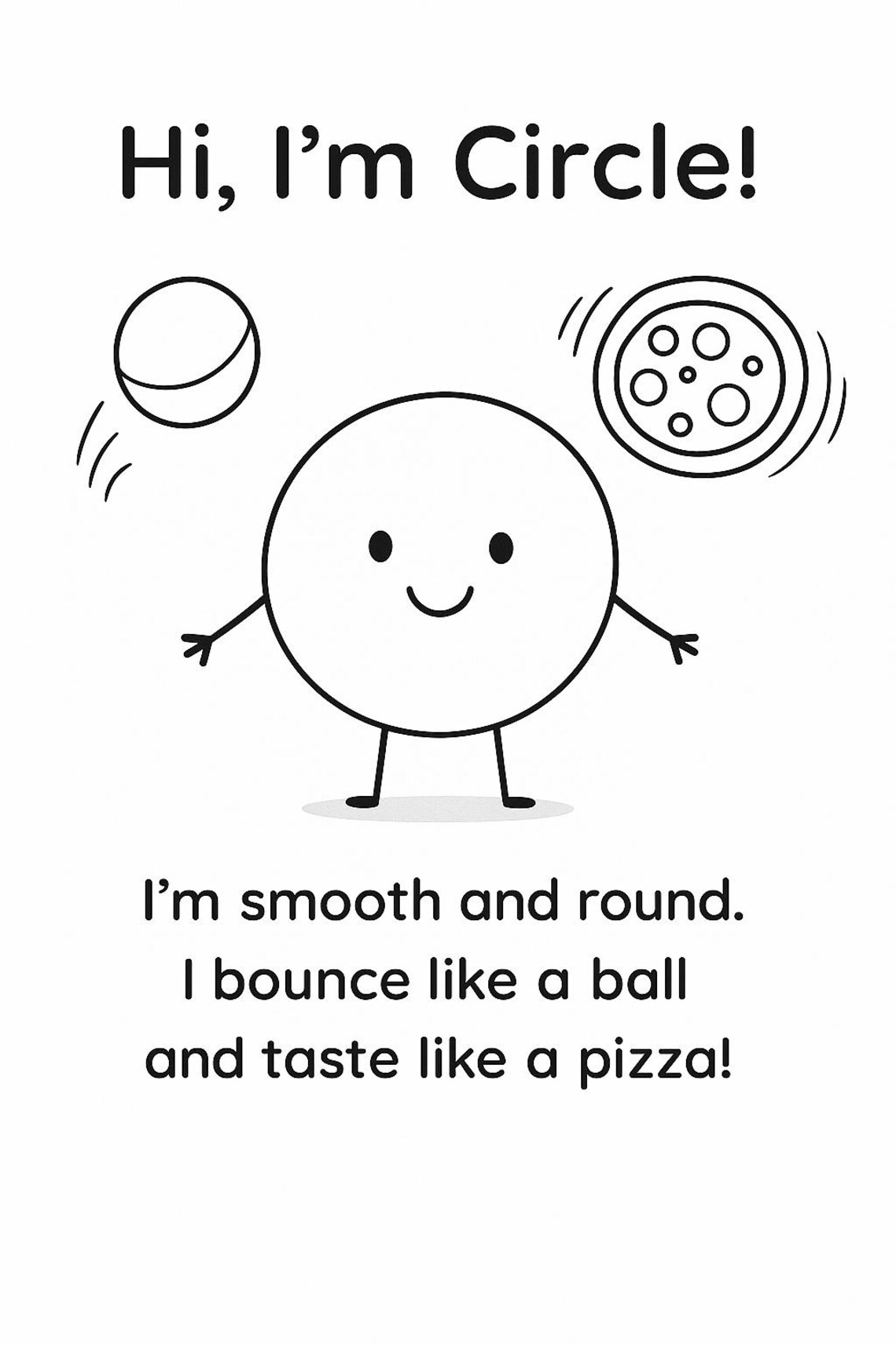 Toddler Shapes Coloring Book | Calm Start Learning PDF | Montessori ...