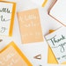 Mini Thank You Notecards Set - Greeting Card Bundle by Sunshine for ...
