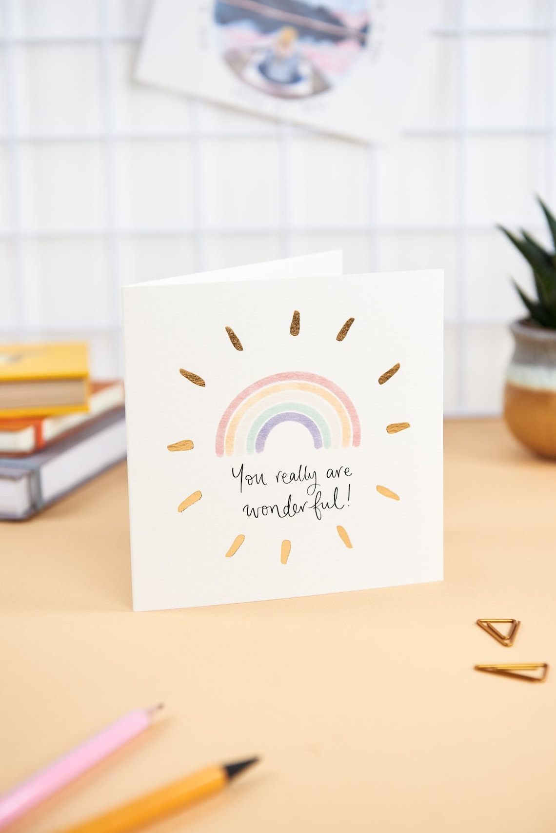 Pack of 4 or 10 Cards You Are Wonderful Cards. Thank You - Etsy