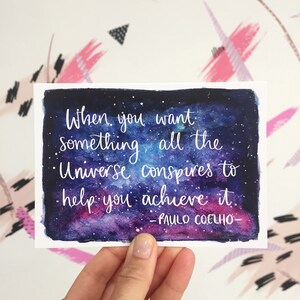 Positive Affirmation Postcards: Inspirational Quote Cards, Set of 4 ...