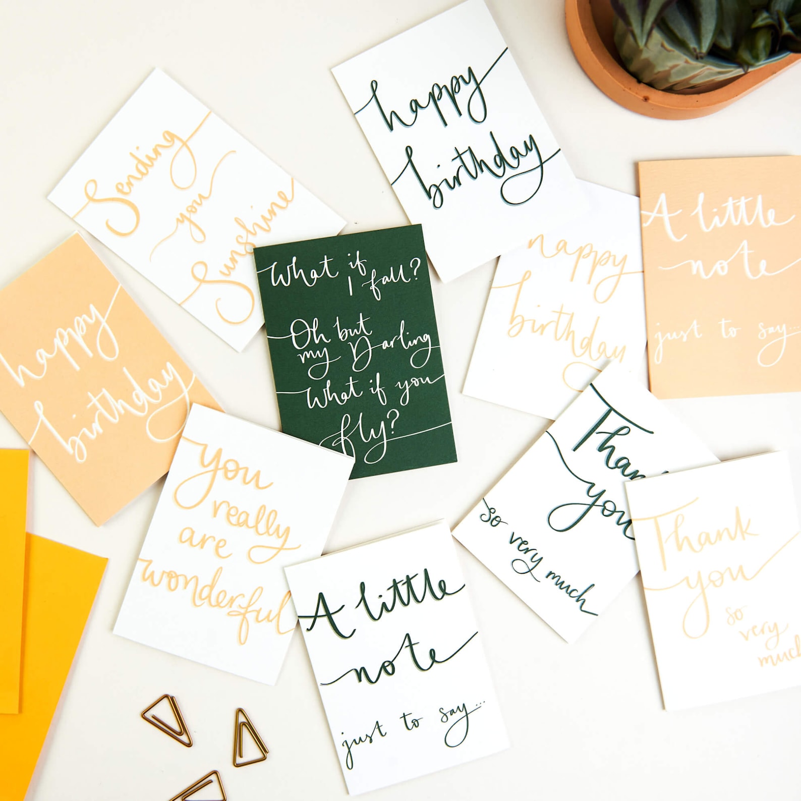 10 Mini Notecards - Greeting Card Bundle by Sunshine for Breakfast - Etsy