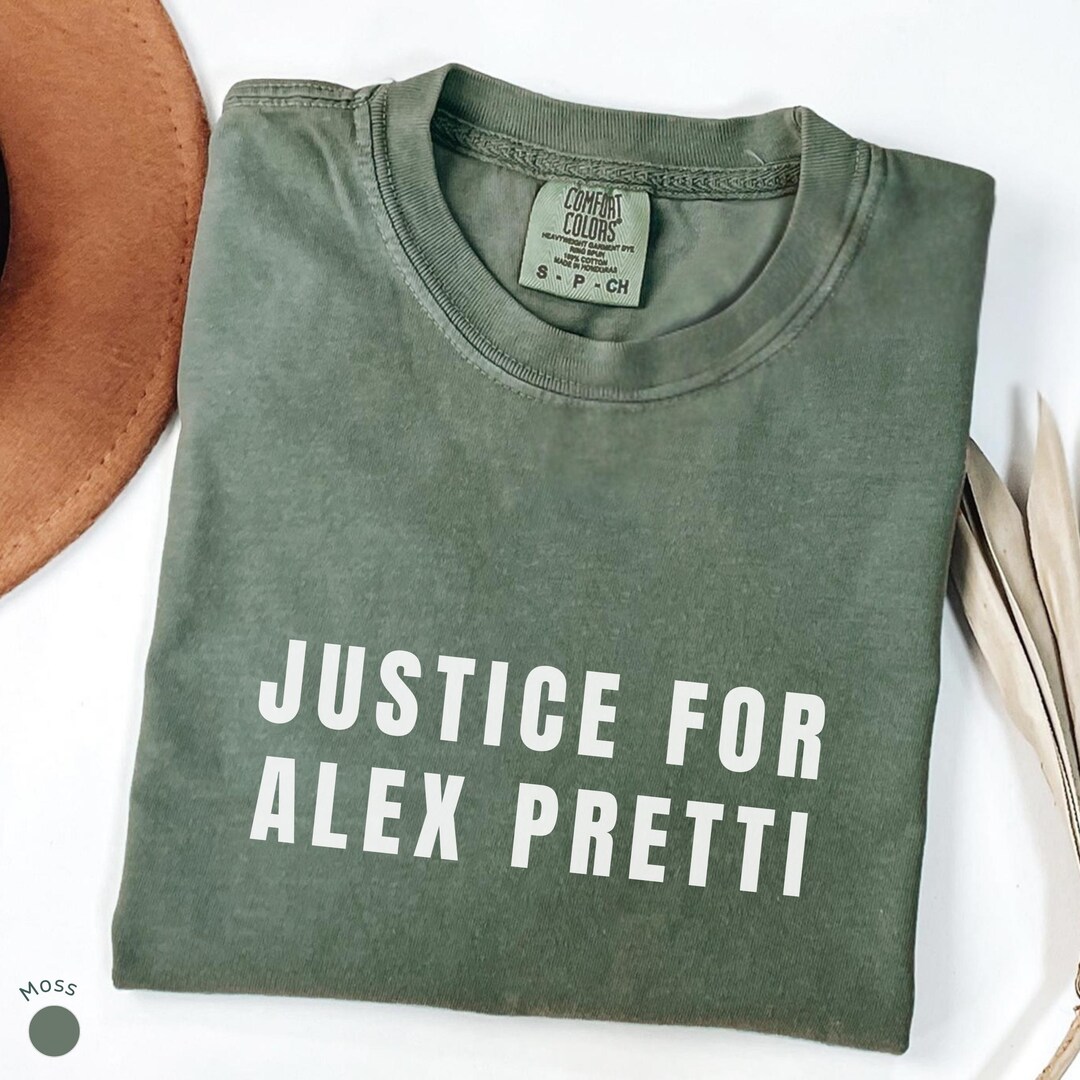 Justice for Alex Pretti, Human Rights Shirt, Gun Violence, RN Nurse ...