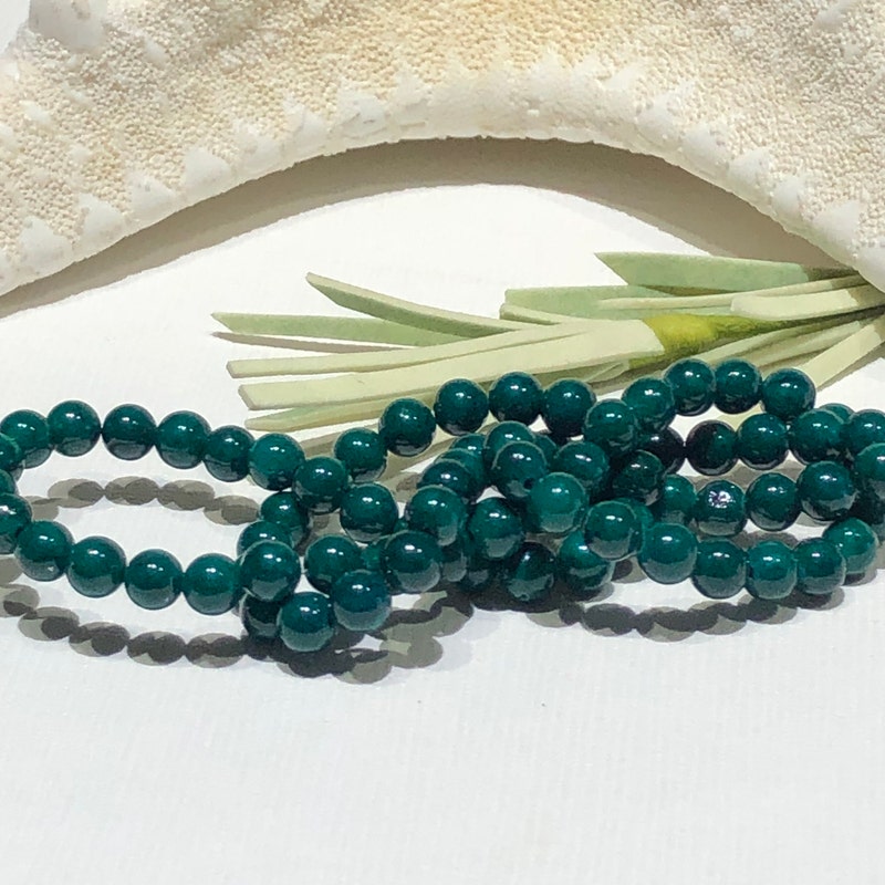 Green Beads - Etsy