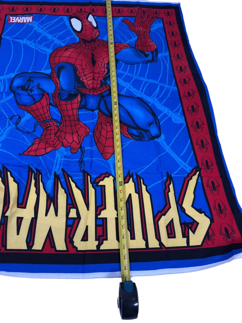 Spiderman Panel Marvel DC Super Hero Red Blue 2004 Vintage New 100% - Etsy