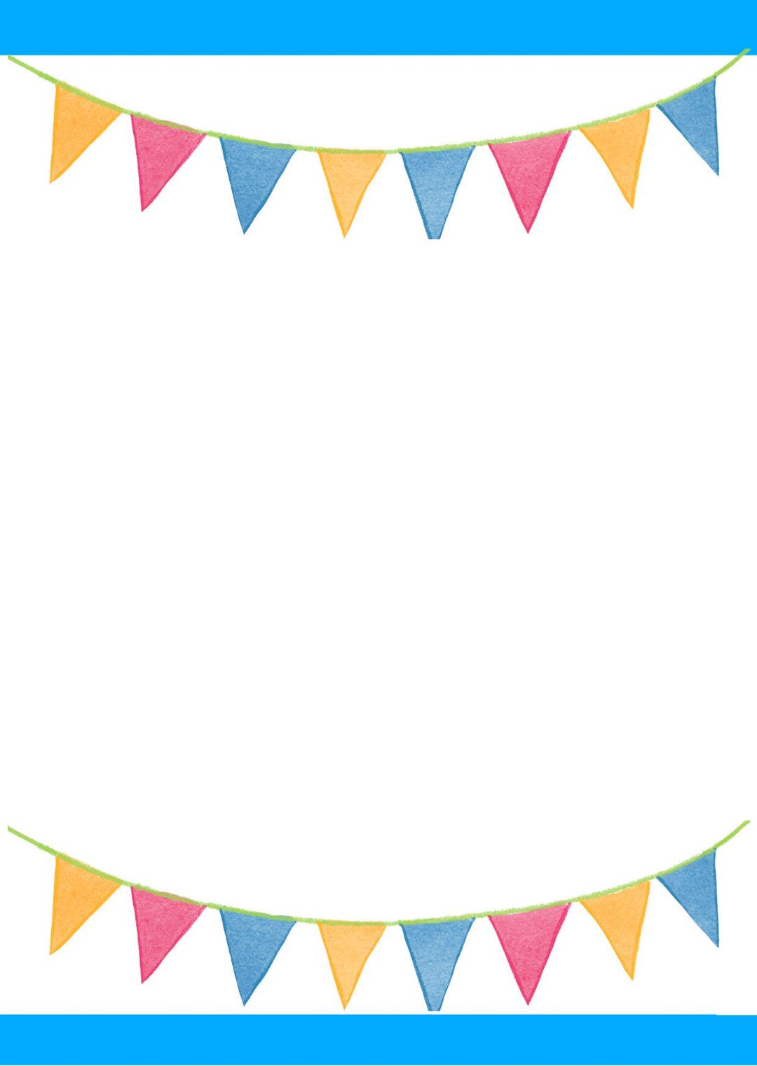 Personalised Editable Bunting Template Perfect for Any Occasion - Etsy