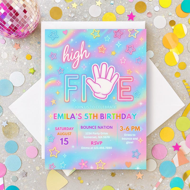 High Five Birthday - Etsy