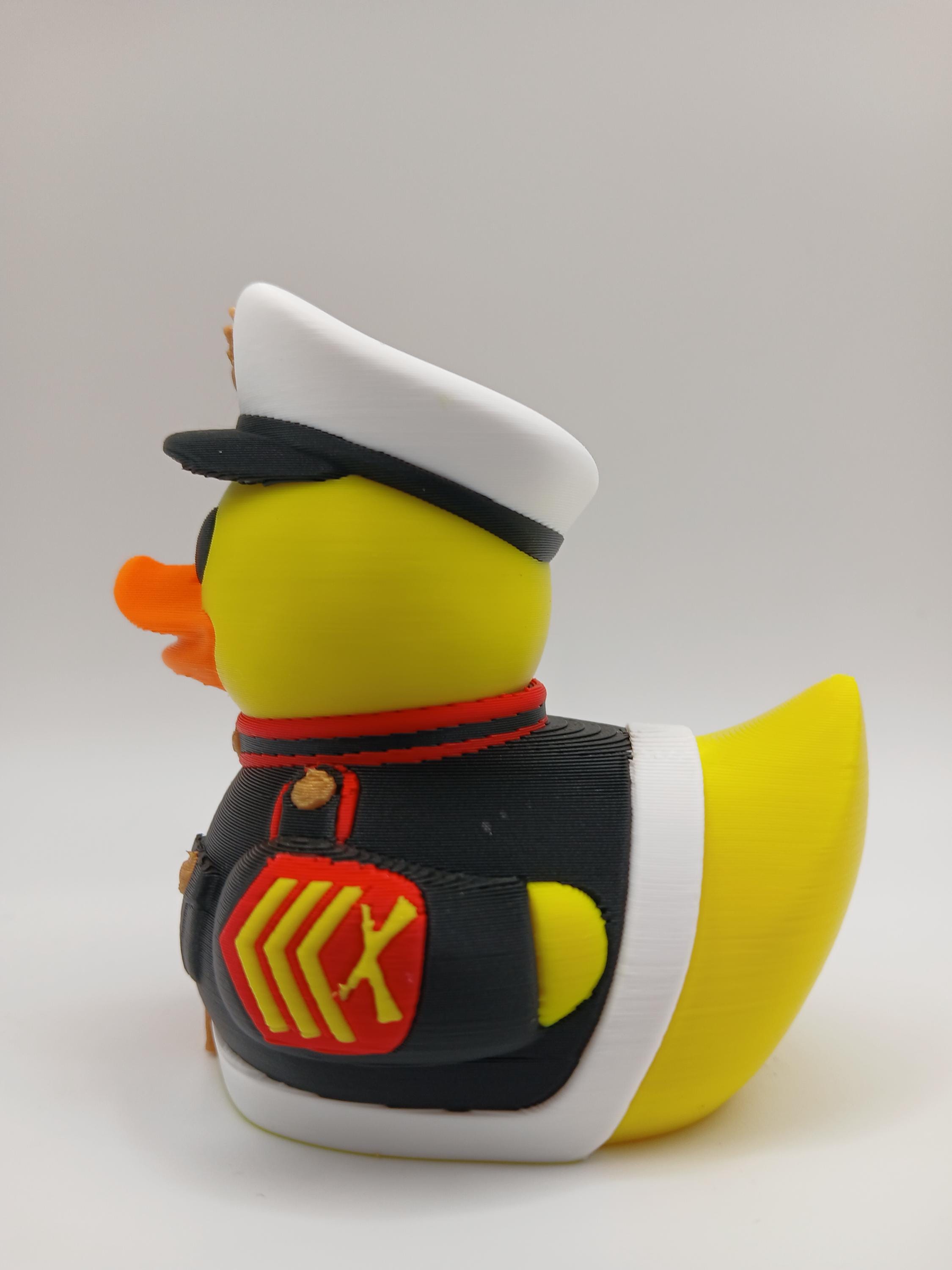 USMC Marine Corps Dress Blues Duck - 3D Printed Dash Accessory - Etsy