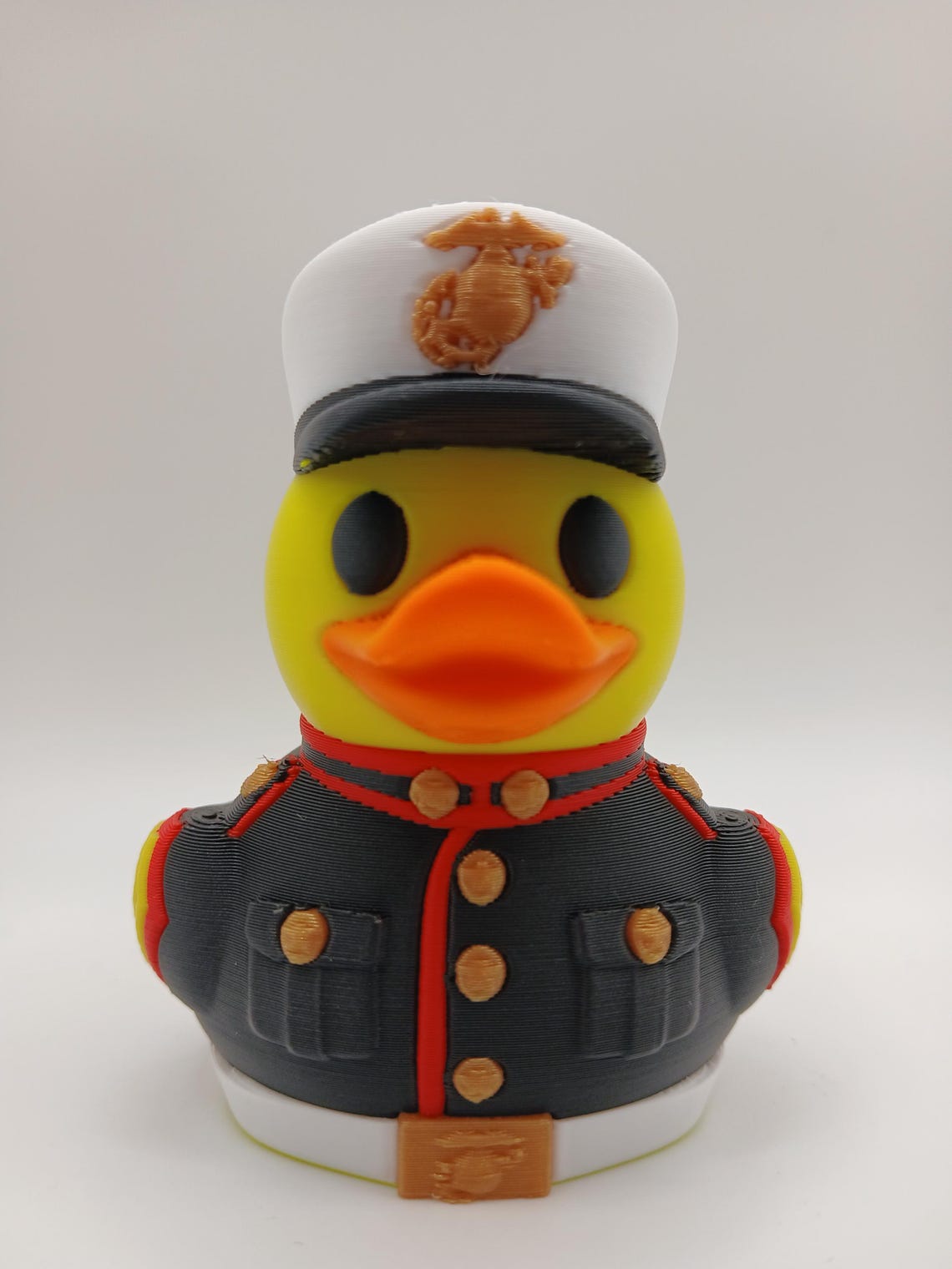USMC Marine Corps Dress Blues Duck - 3D Printed Dash Accessory - Etsy