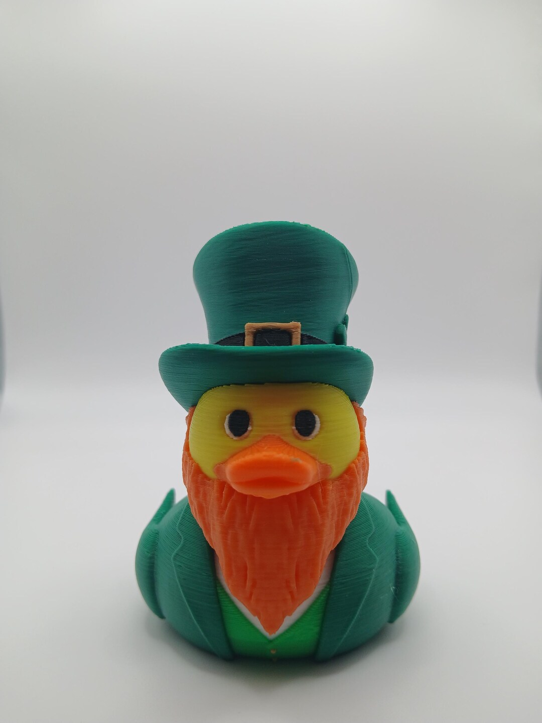 Saint Patrick's Day Leprechaun Duck: 2.5" PLA Plastic Figurine - Etsy