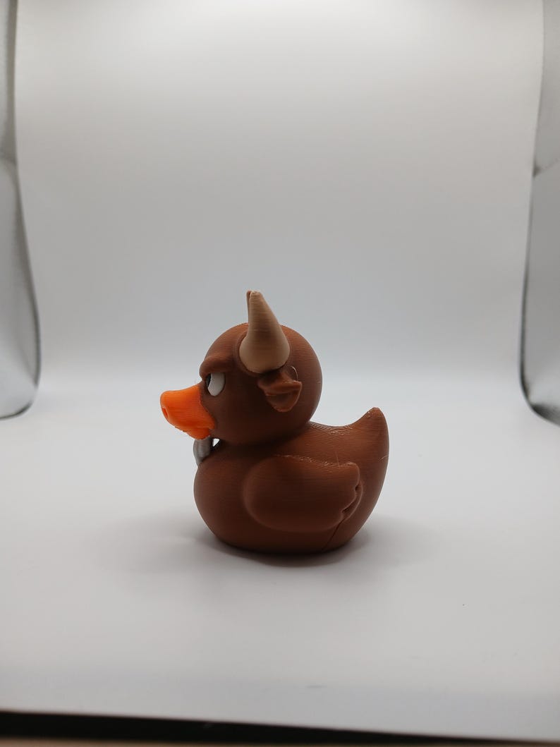 Minotaur Duck Accessory: 3D Printed PLA Plastic - Etsy