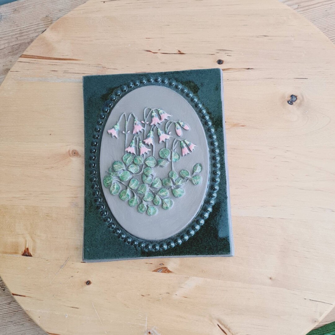 Mid Century / Retro / Ceramic / Seramic Plaque / Ceramic Wall Decor ...