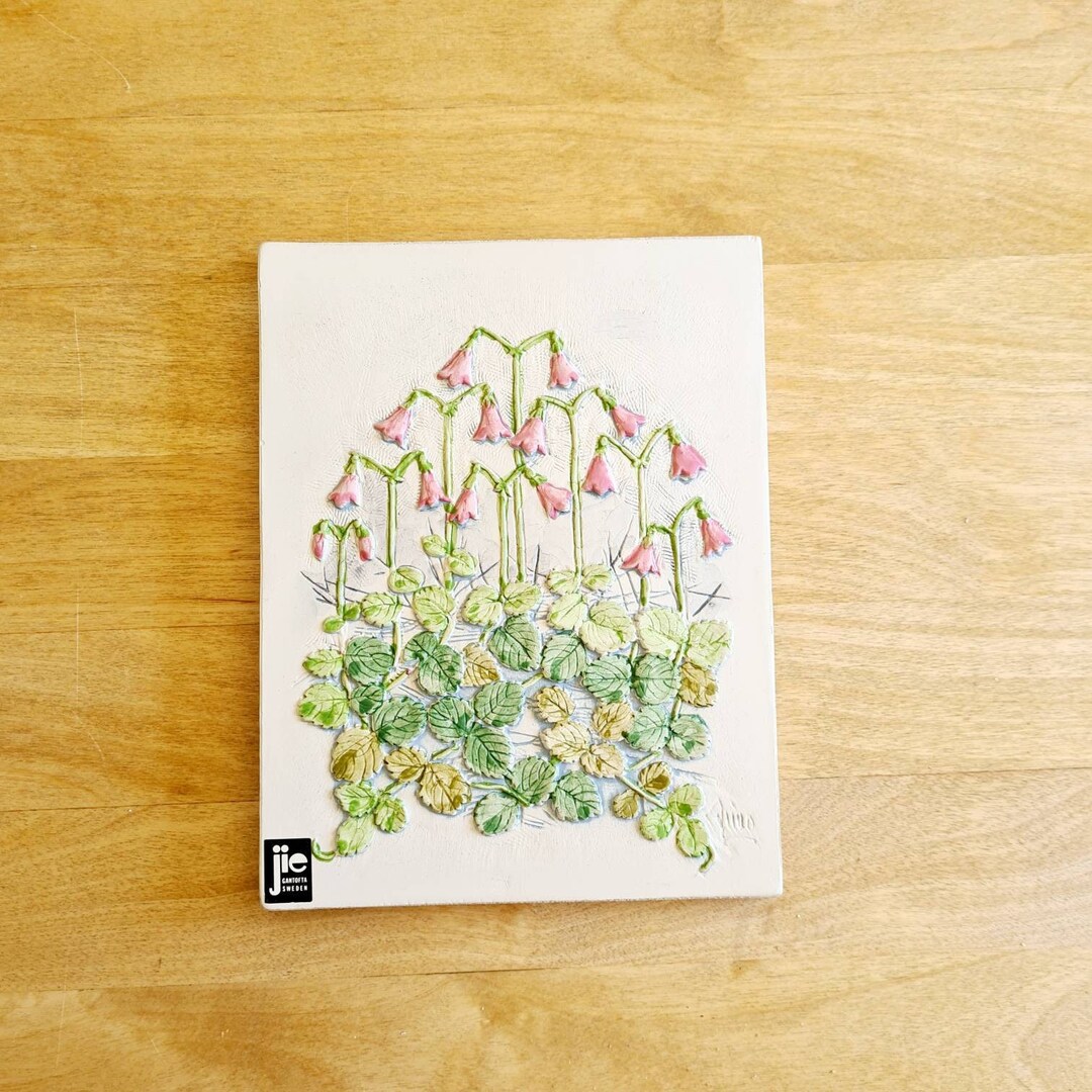 Mid Century / Retro / Ceramic / Seramic Plaque / Ceramic Wall Decor ...