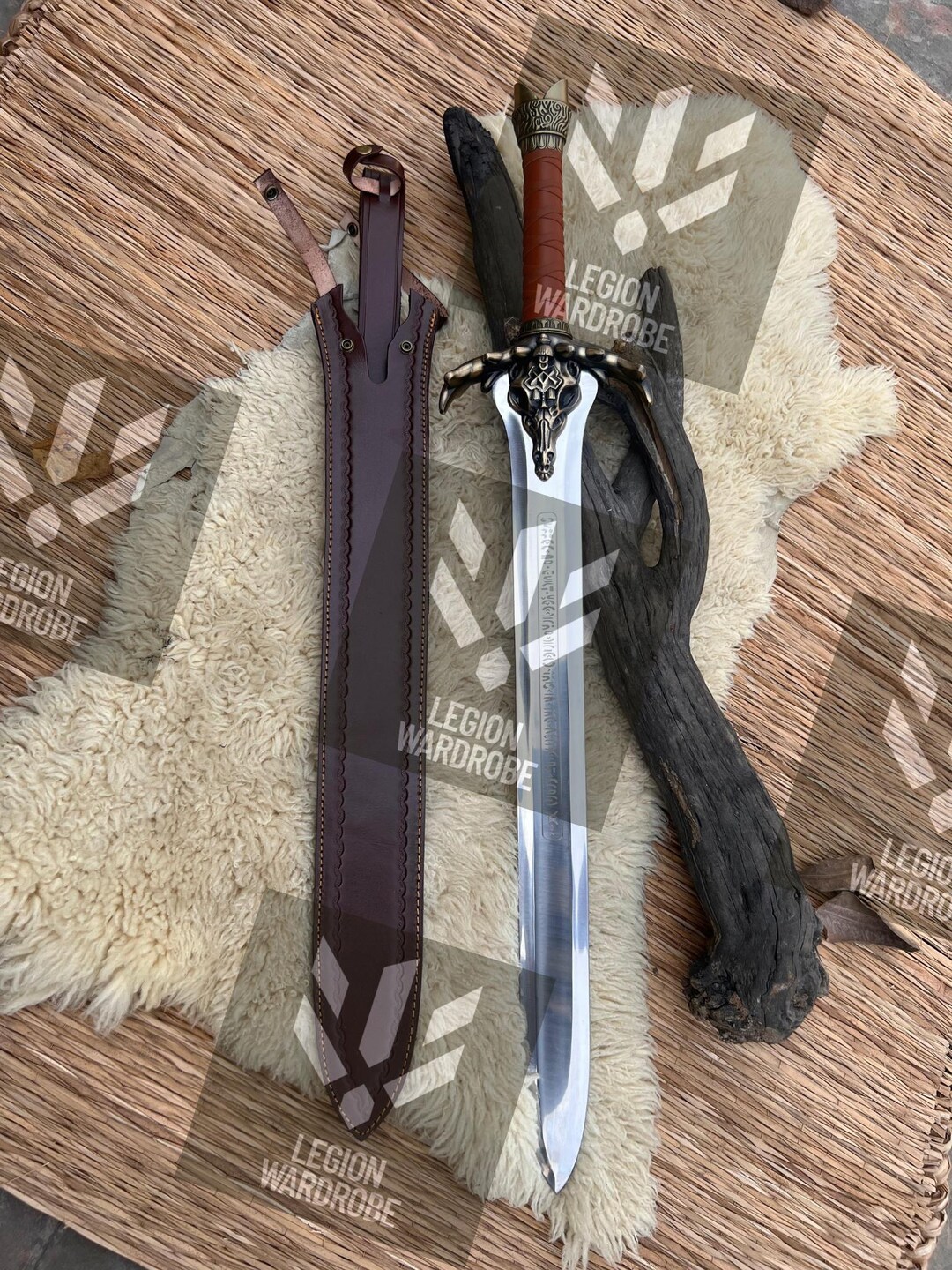 Father Conan Inspired Sword Replica | Handmade Fantasy Blade ...