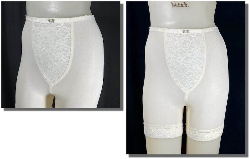 Vintage Playtex Free Spirit Long Leg Panty Girdle Lace Tummy Etsy