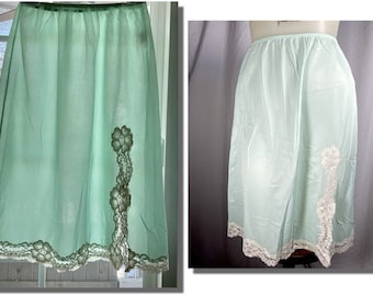 Green Half Slip - Etsy