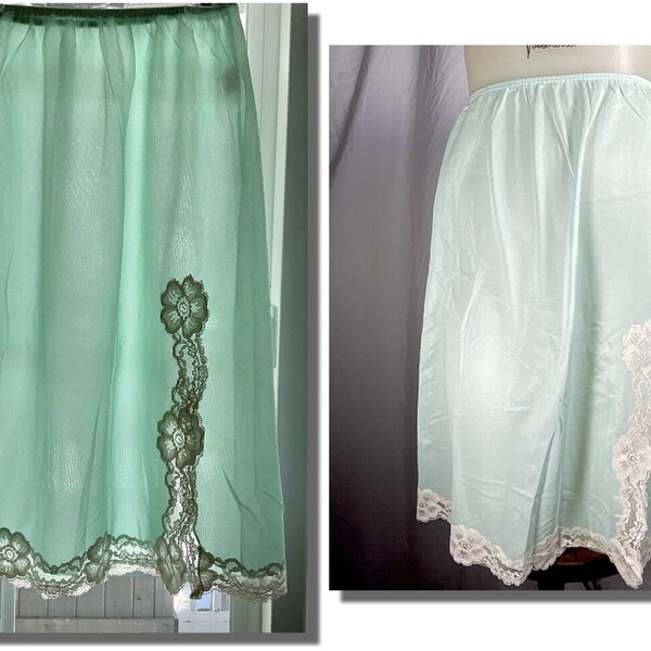 Blue Half Slip - Etsy