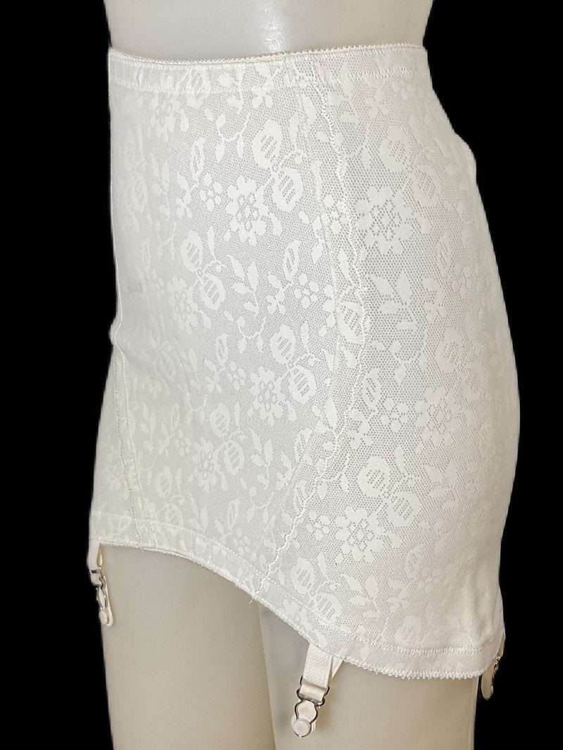 Rubber Vtg Playtex 18 Hour OB FIRM Control Girdle Thick Heavy Yummy ...