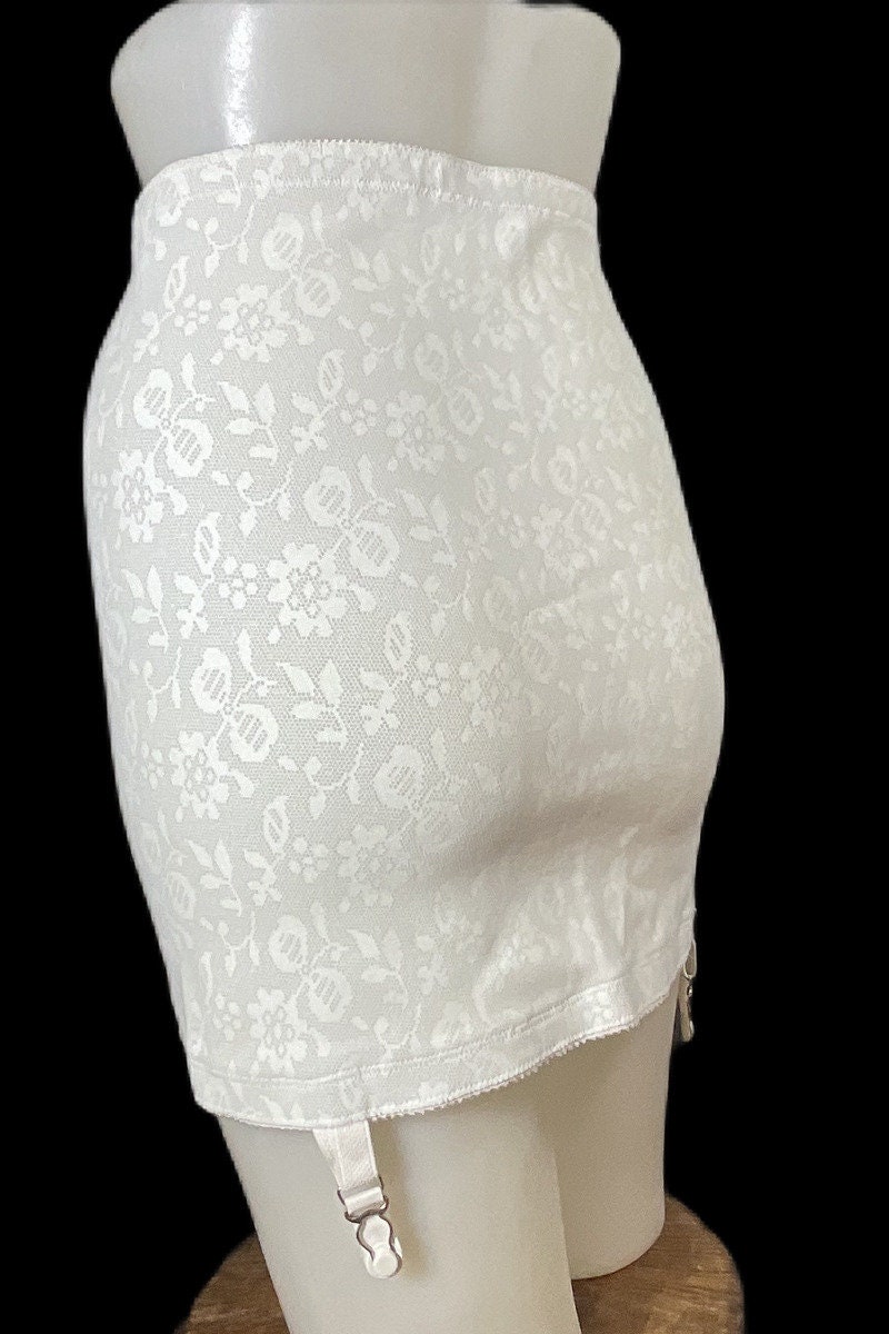 Rubber Vtg Playtex 18 Hour OB FIRM Control Girdle Thick Heavy Yummy ...