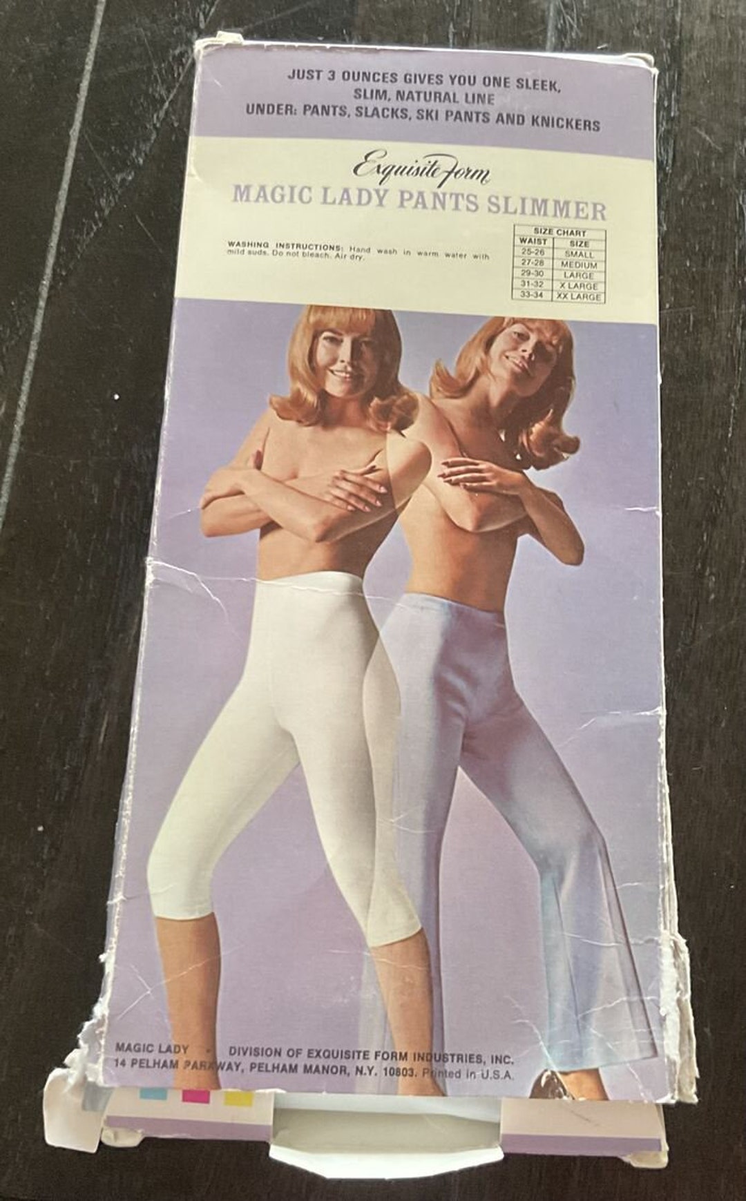 Vintage Exquisite Form Magic Lady Pants Skimmer Girdle NOS in Box M - Etsy