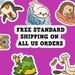 Chibi Hippo Sticker – Kawaii Animal Waterproof Vinyl Decal - Etsy