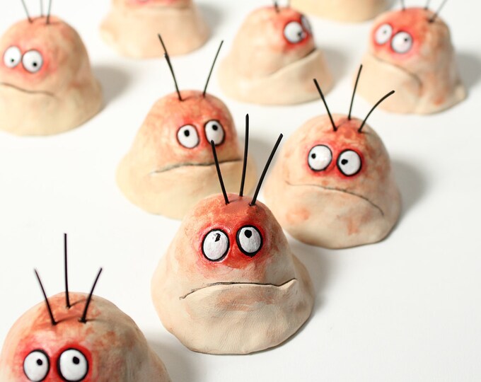 Sculpture, WORRY WART, Small - Etsy