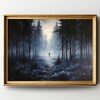 Haunted Forest SVG Bundle: Spooky Trees, Eerie Landscape (digital ...