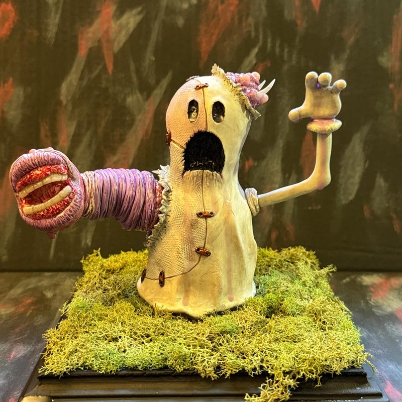 Creepy Sculpture - Etsy