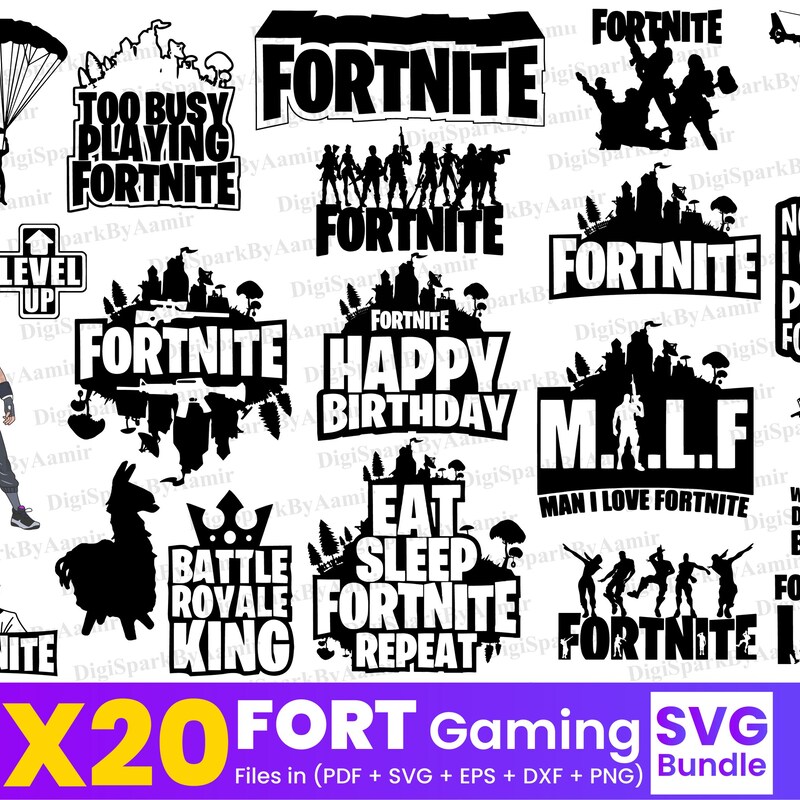 Fortnight Svg - Etsy
