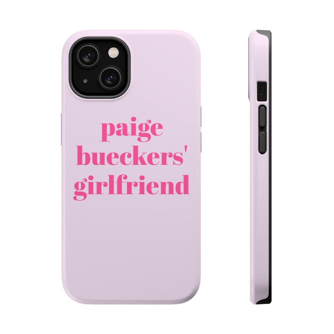Pink Basketball Phone Case: Azzi Fudd & Paige Bueckers Inspired Magsafe ...