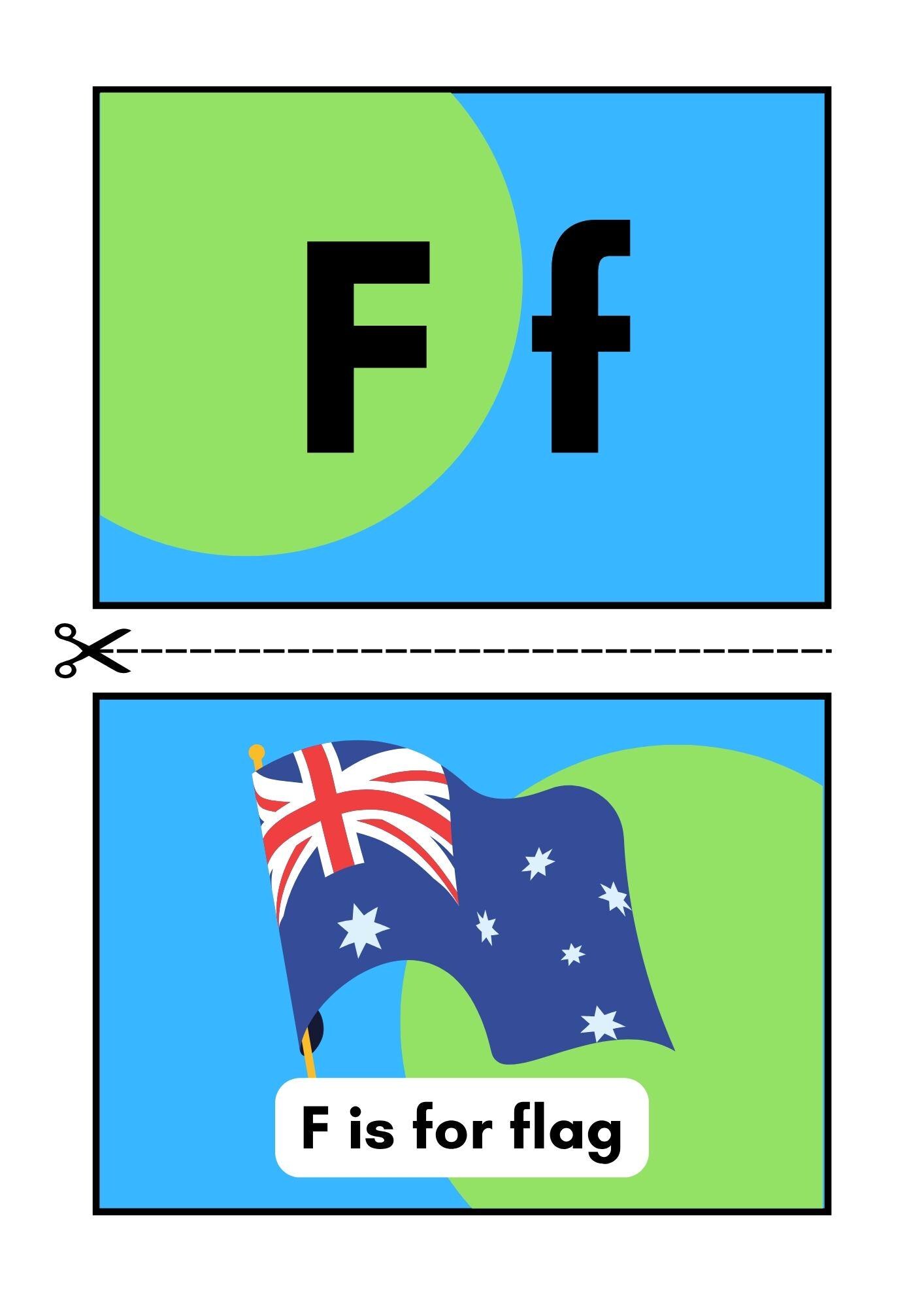 Aussie Animal Alphabet Flashcards: Australian ABC Printable (digital ...