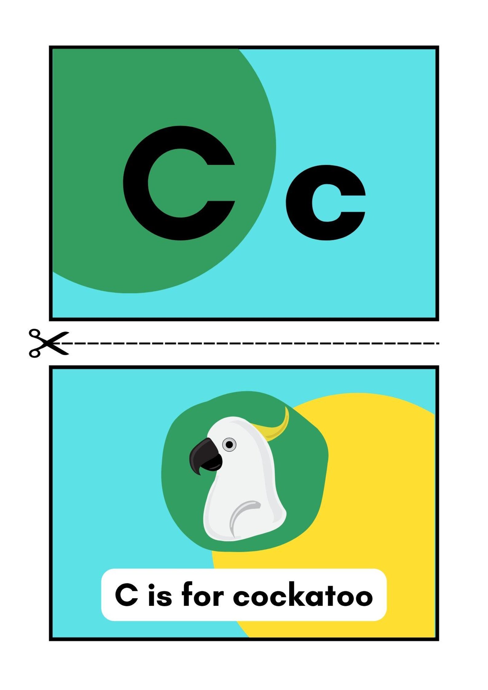 Aussie Animal Alphabet Flashcards: Australian ABC Printable (digital ...