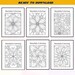 Mandala Coloring Book Worksheet Set: 50 Printable Pages (PDF & Canva ...
