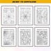 Mandala Coloring Book Worksheet Set: 50 Printable Pages (PDF & Canva ...