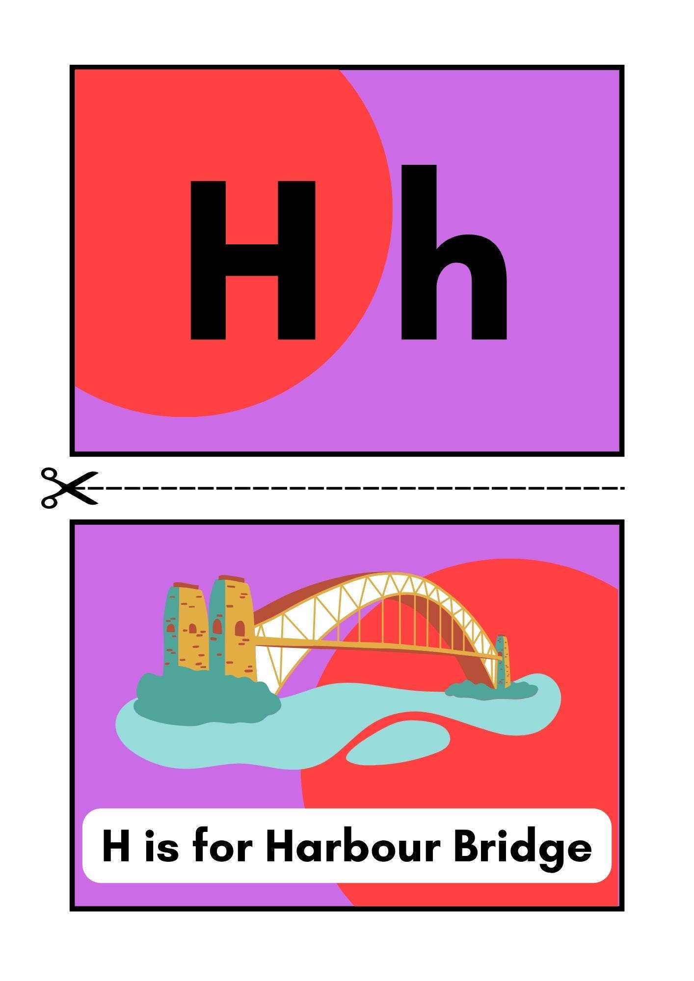 Aussie Animal Alphabet Flashcards: Australian ABC Printable (digital ...
