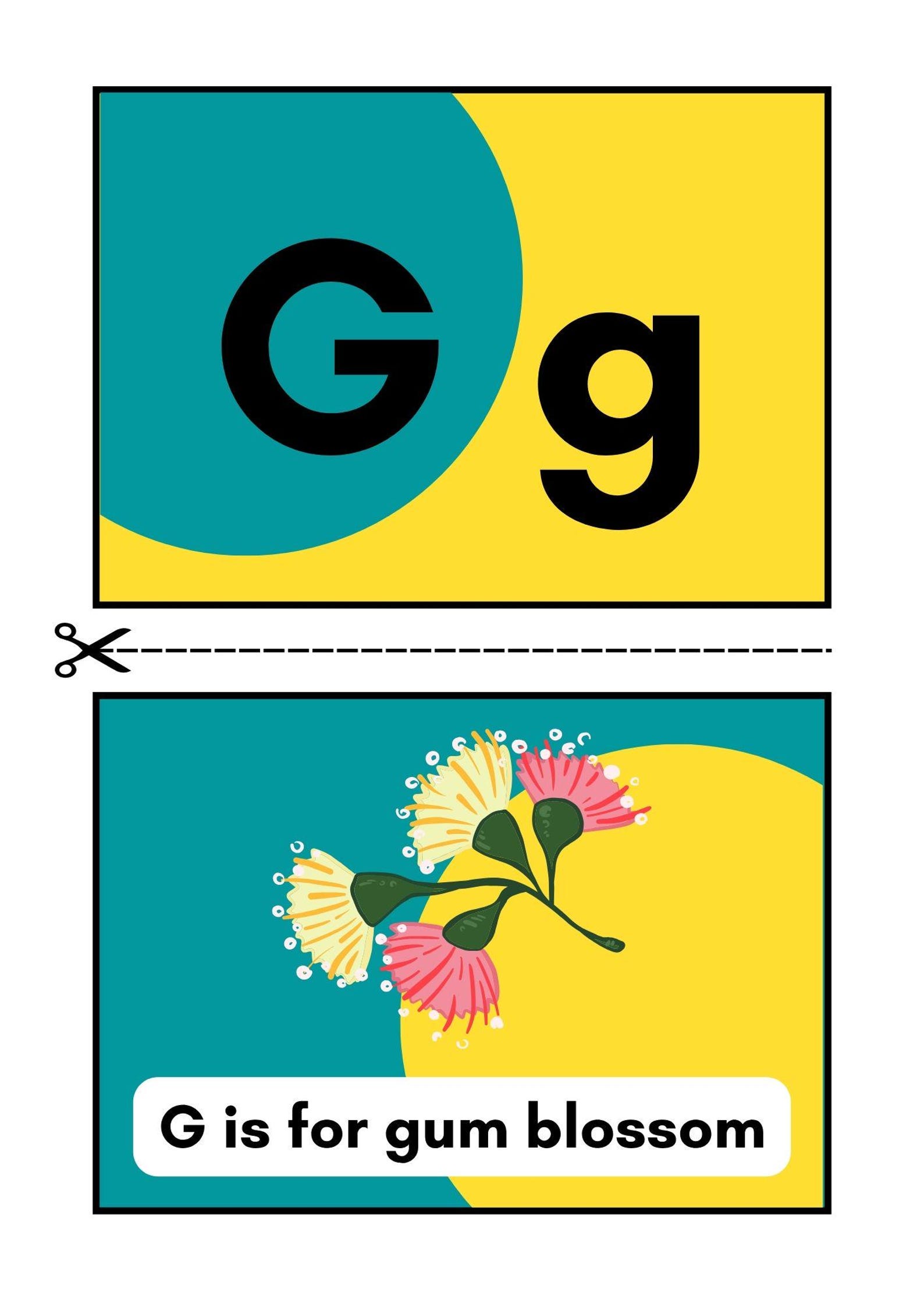 Aussie Animal Alphabet Flashcards: Australian ABC Printable (digital ...