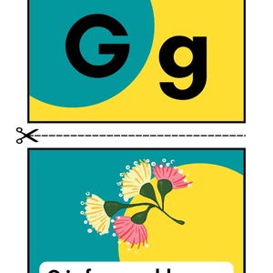 Aussie Animal Alphabet Flashcards: Australian ABC Printable (digital ...