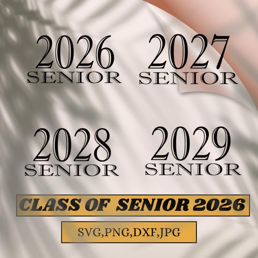 Class of 2026 | 2029 SVG | Senior 2026 SVG | High School Senior ...
