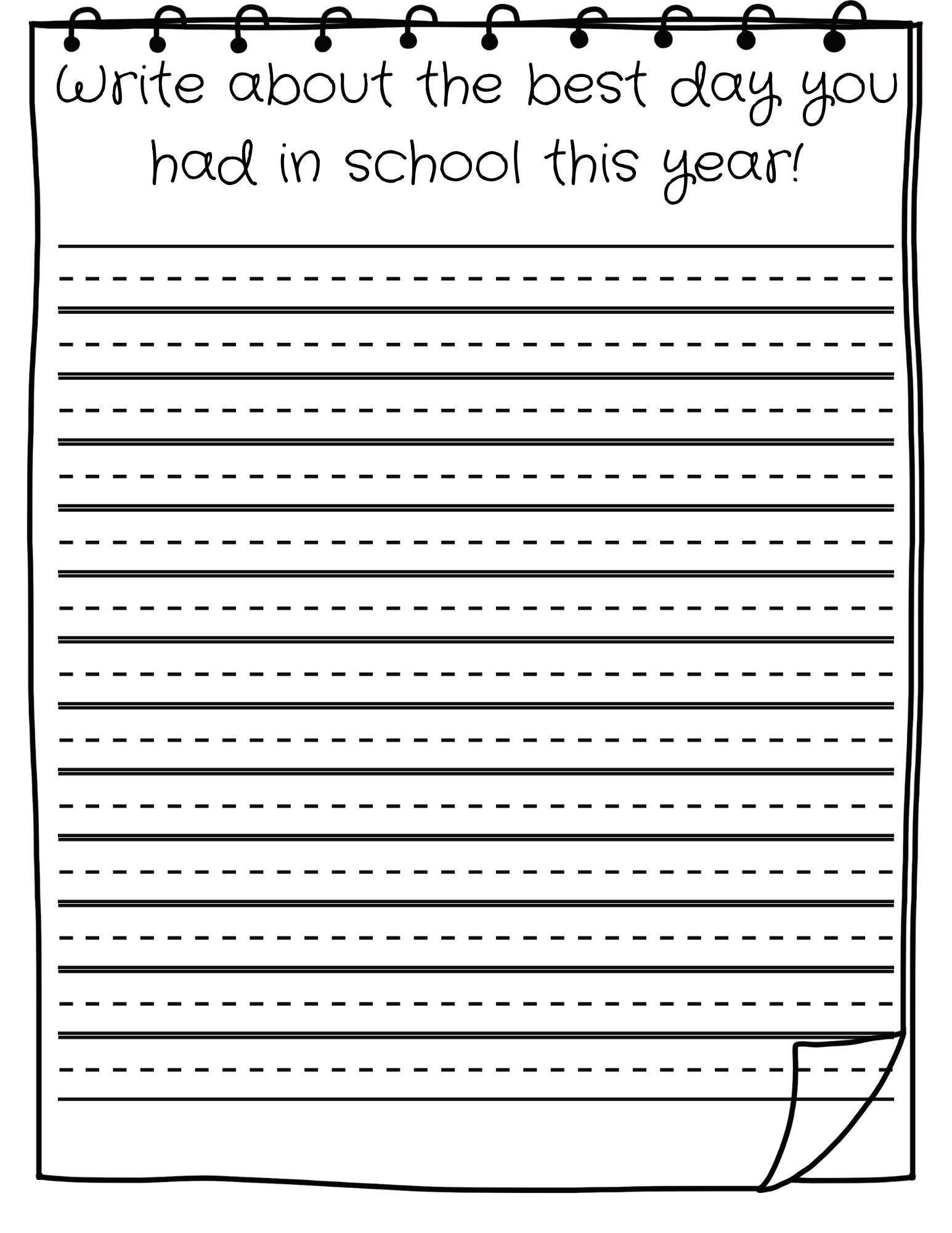 End of School Year- Memory Book - Etsy