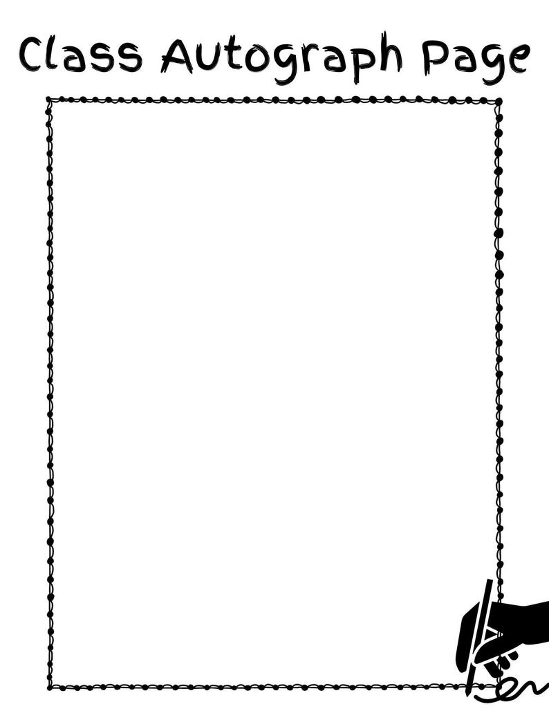 End of School Year- Memory Book - Etsy