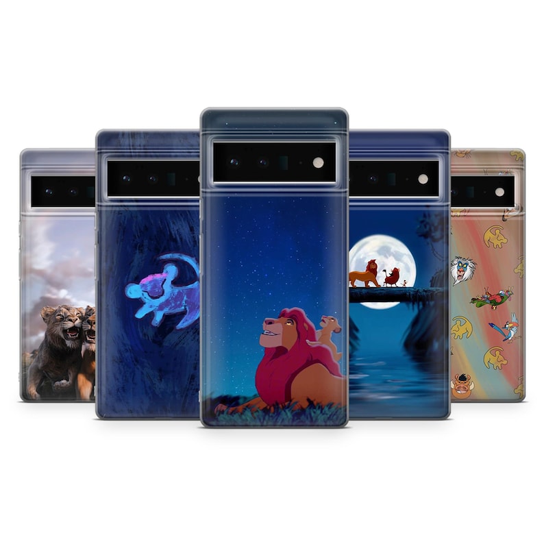 Lion King Phone Case Mufasa Simba Cover for iPhone 17, 17pro, 16, 15 ...