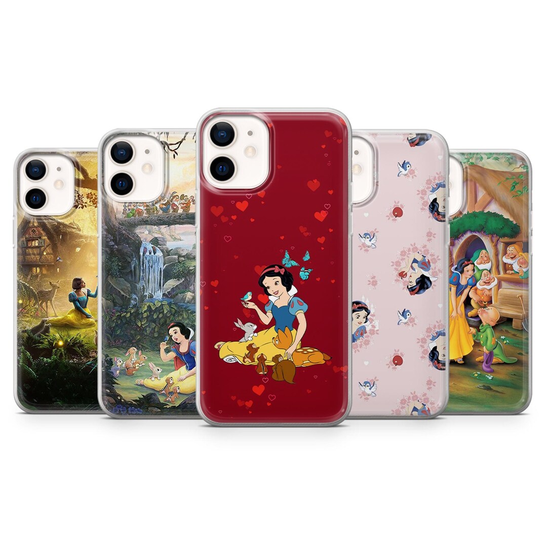 Snow White Phone Case Apple Cartoon Cover for iPhone 17, 17pro, 16, 15 ...