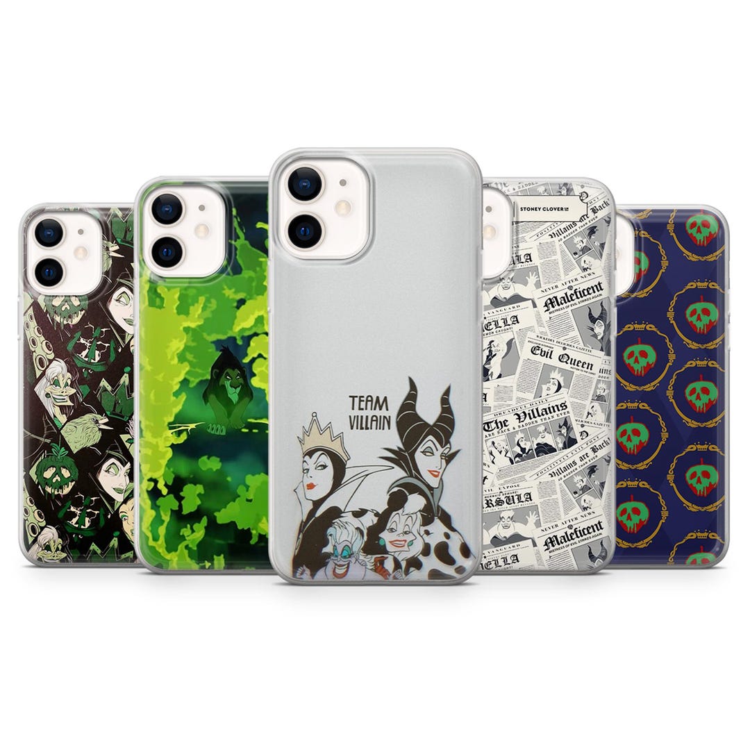 Evil Queen Phone Case Malificent Villain Cover for iPhone 17, 17pro, 16 ...