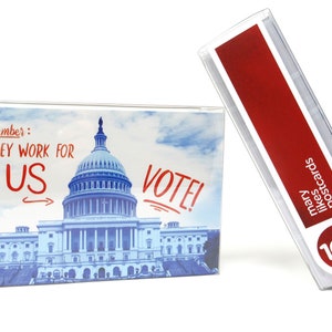 They Work for Us Political Postcards: Set of 100 Vote Postcards ...