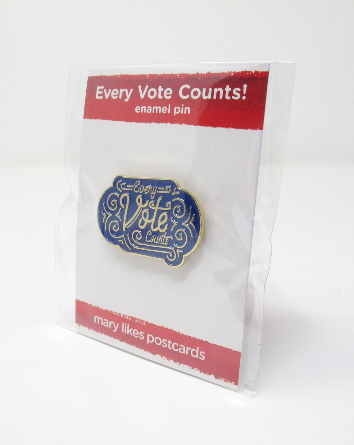 Every Vote Counts Enamel Pin - Etsy