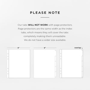 Custom Binder Divider Tabs Custom Tabs Recipe Binder Tabs - Etsy