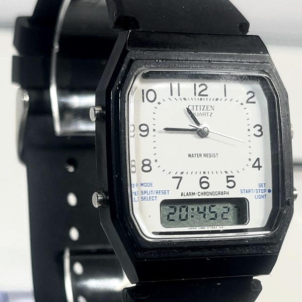Citizen Ana Digi Vintage - Etsy