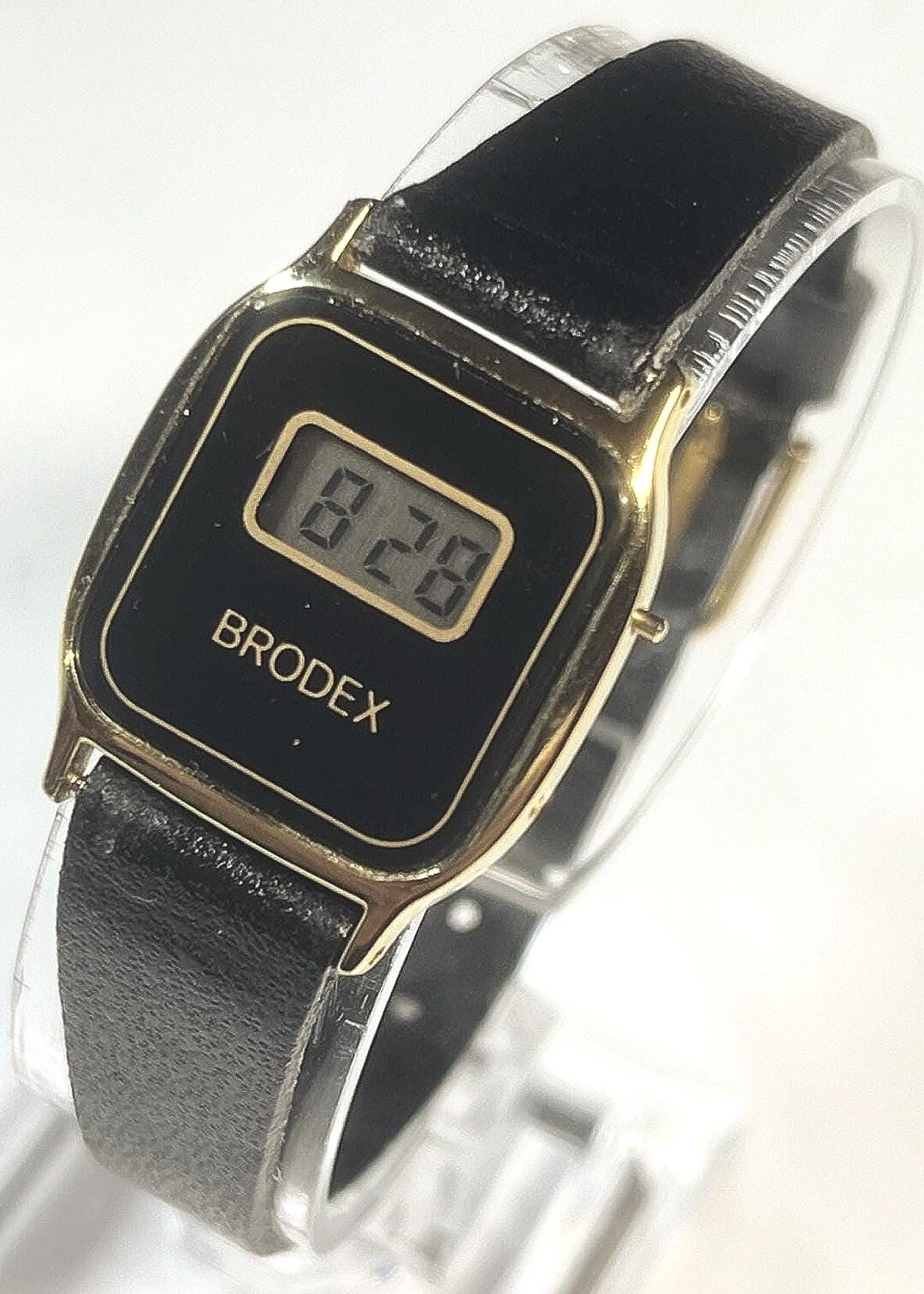 Brodex LCD Quartz Cocktail Watch With New Battery. Classic Retro ...