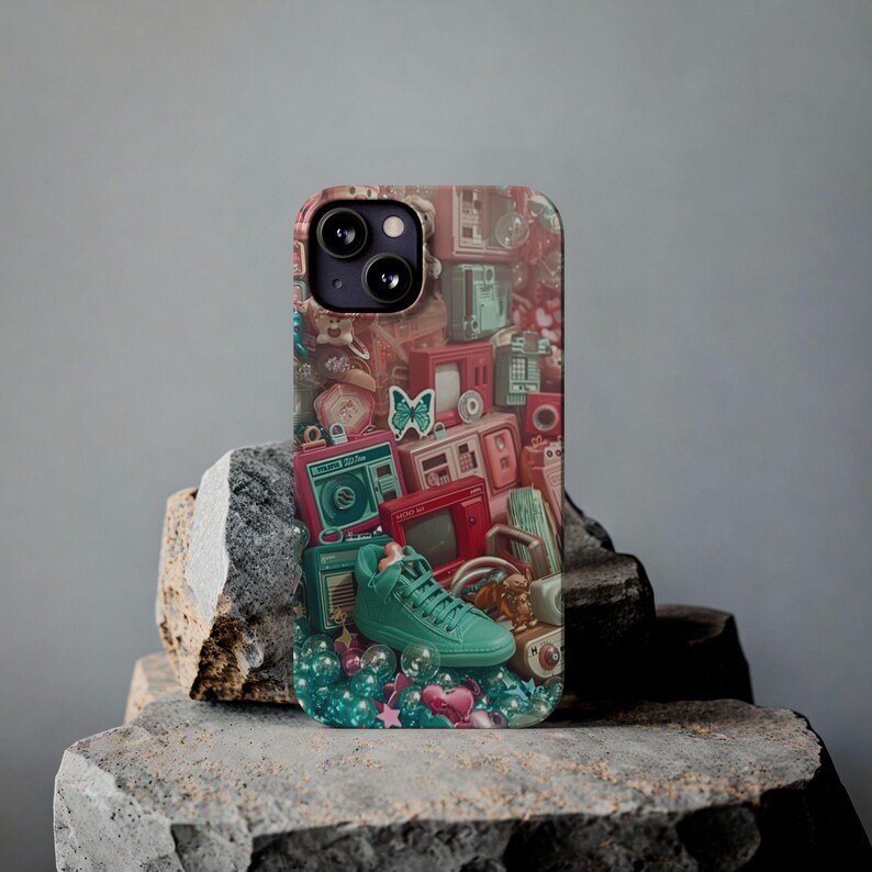 Y2K Phone Case, Collage Slim Cell Cover, Gifts for Teens, Y2K Aesthetic ...