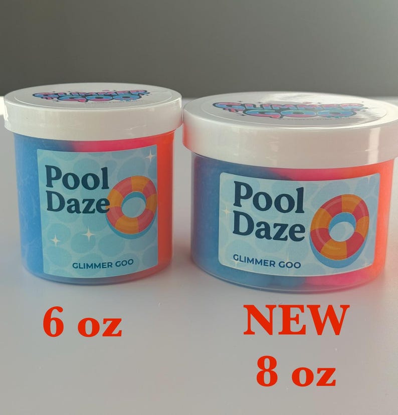 Tri-color Icee Slime: Soft Fluffy Texture, Sunglasses Charm - Etsy